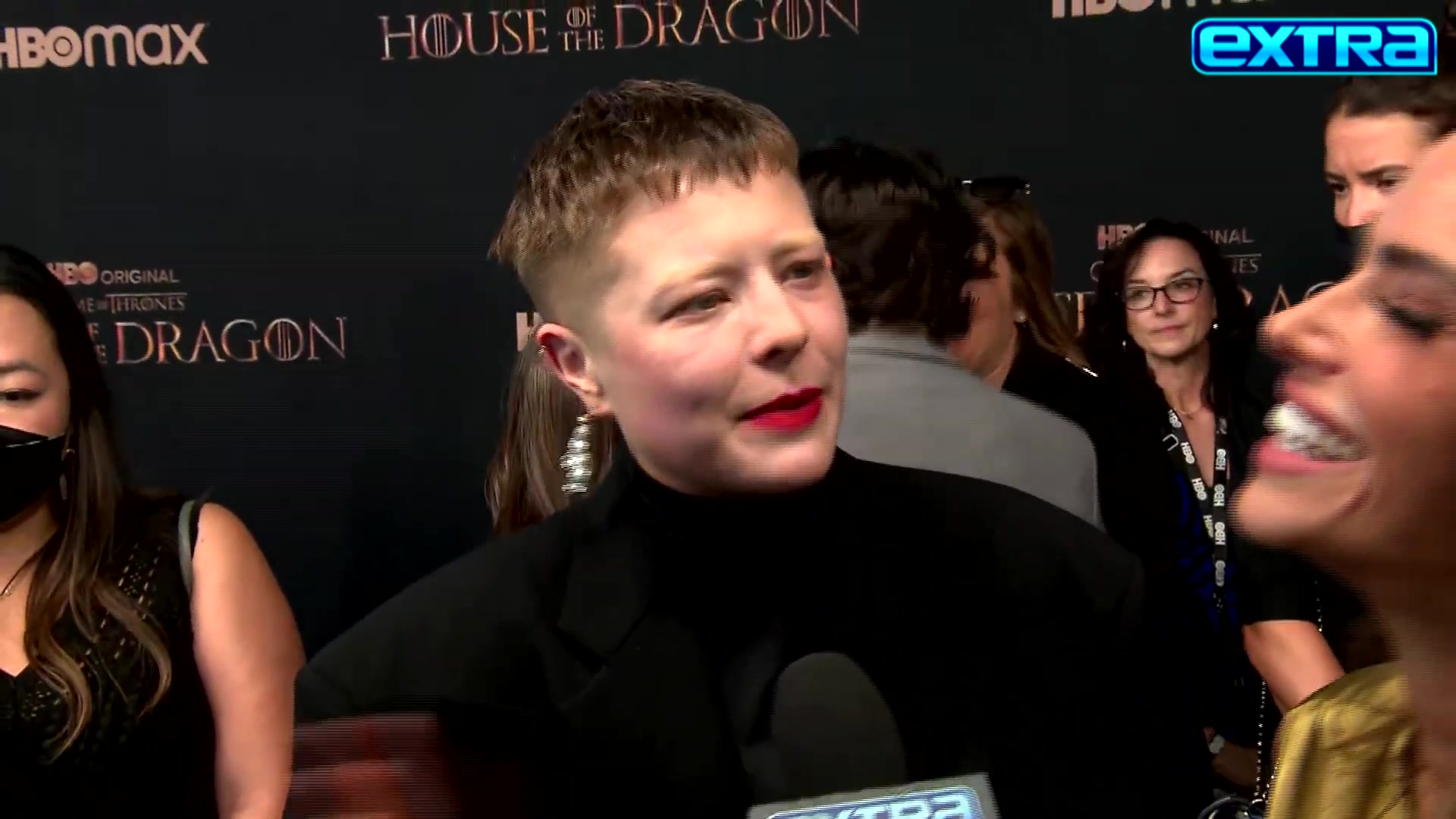 ExtraTV: Emma D’Arcy Says Targaryens Need THERAPY - targaryentherapy186 - Stunning Emma D'Arcy